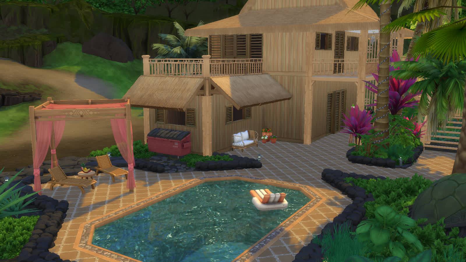 Aloha Paradise Bungalow - Gallery - The Sims 4 Rooms / Lots - CurseForge