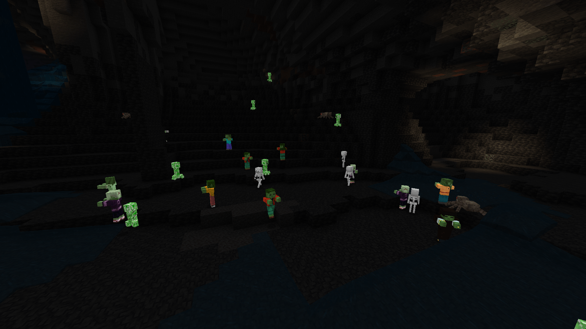 Glowing Mobs+ v1.0.6 - Minecraft Bedrock Texture Packs - CurseForge