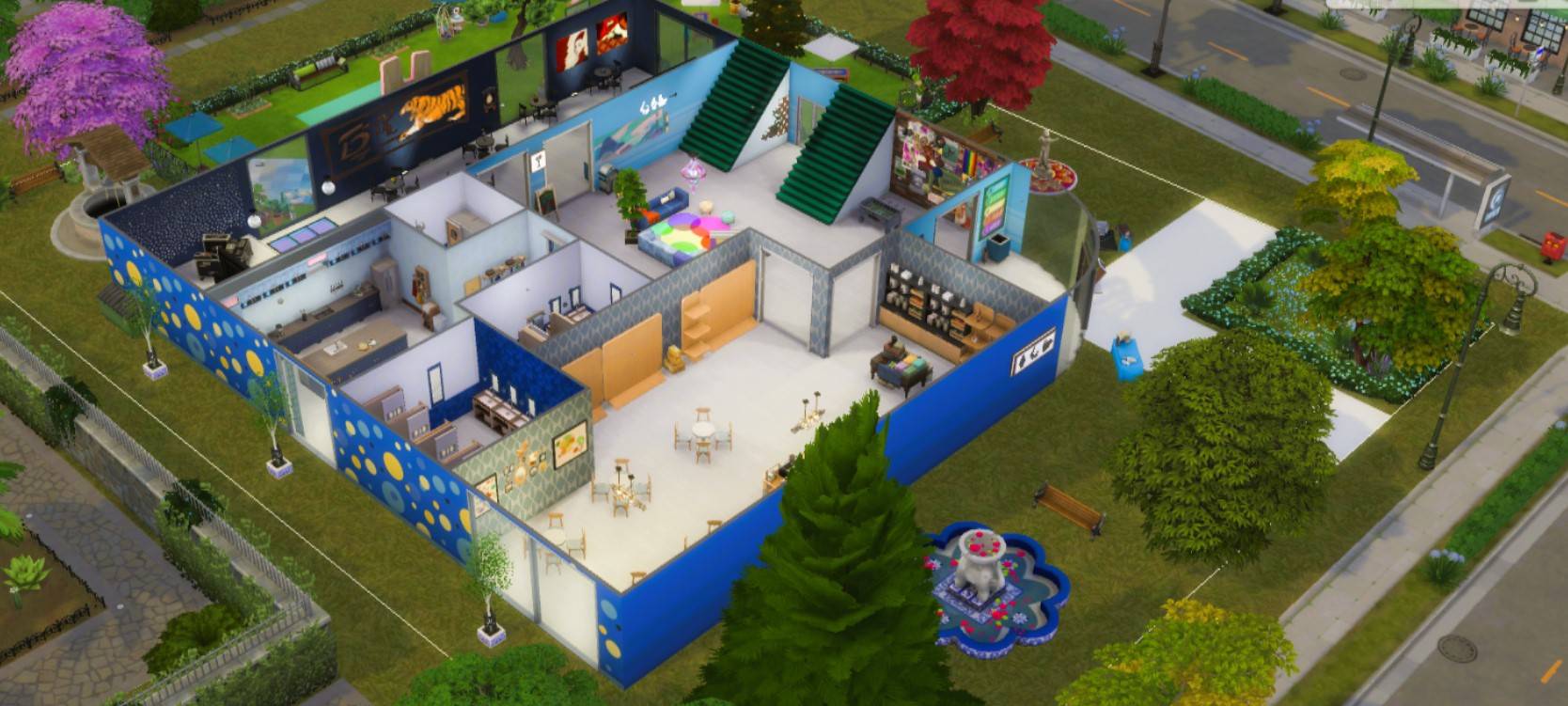 Academy del Ensueño - Small business - Gallery - The Sims 4 Rooms ...