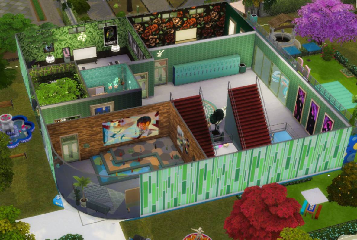 Academy del Ensueño - Small business - Gallery - The Sims 4 Rooms ...