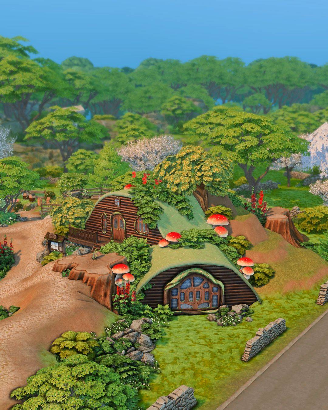 Hobbit Village - Gallery - The Sims 4 Rooms / Lots - CurseForge