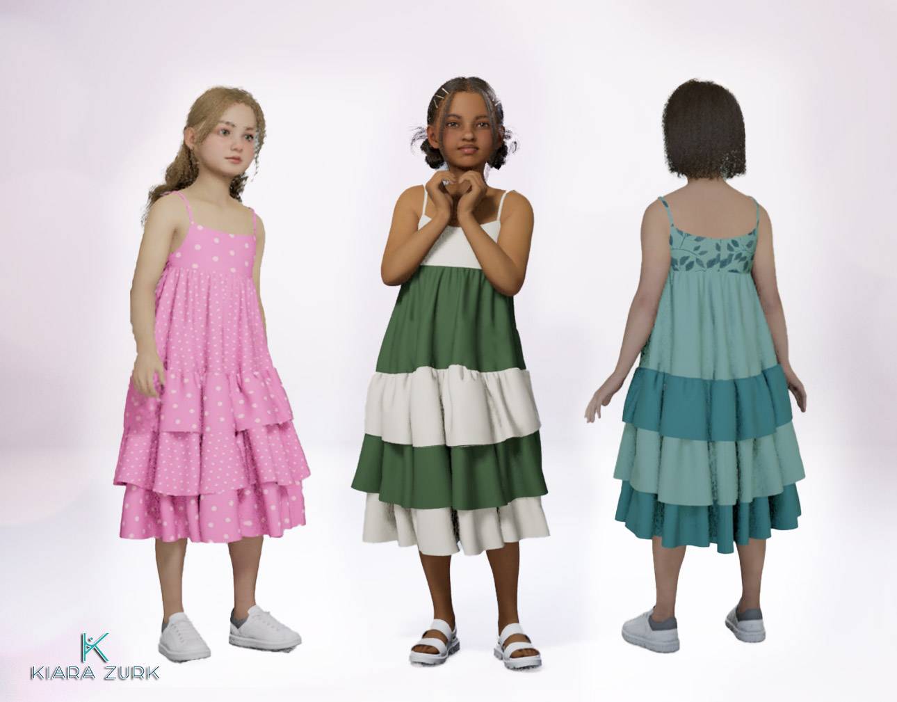 Girls Layered Dress - inZOI Create a Zoi - CurseForge