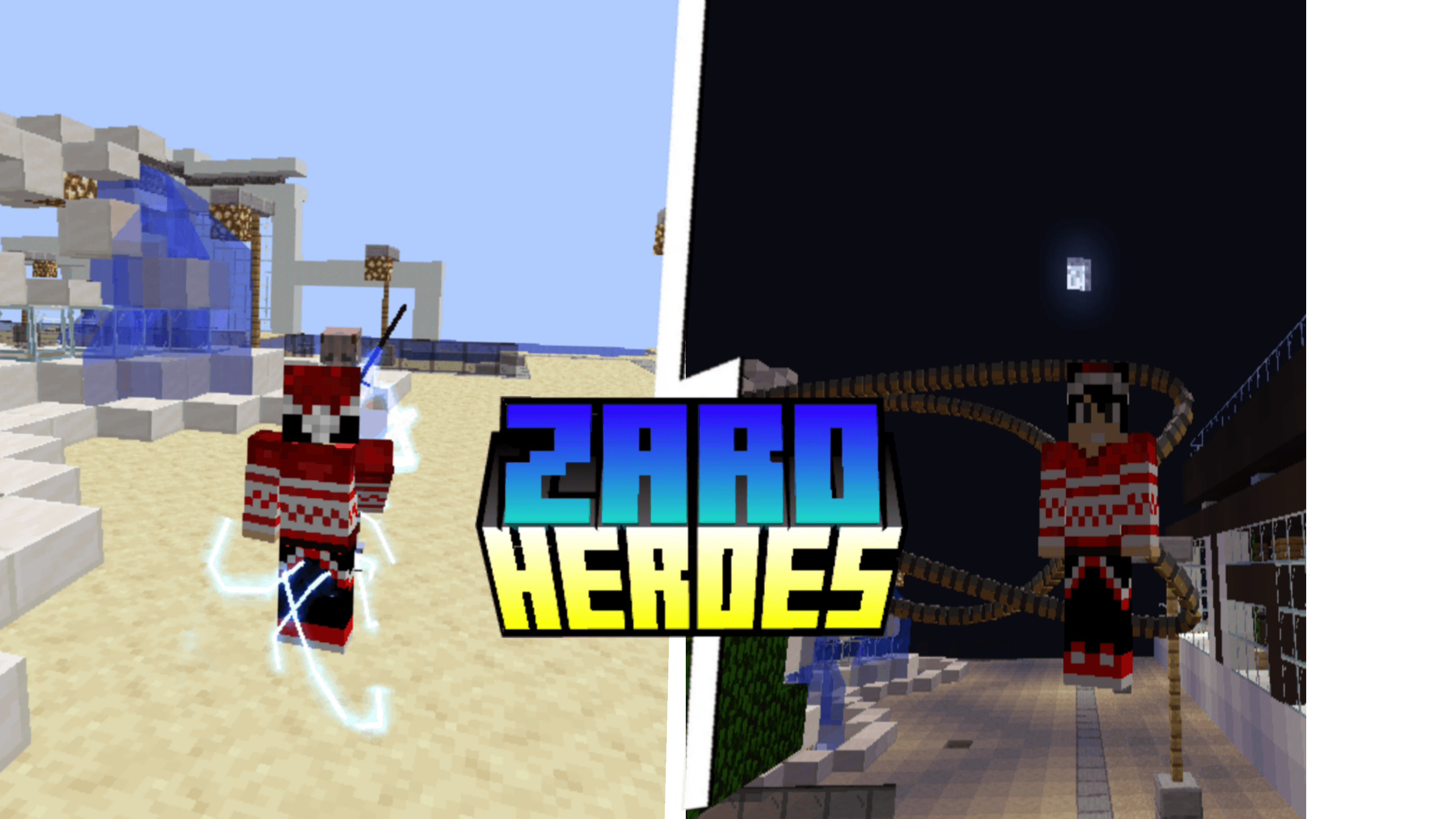 Zaroheroes (Fisk's Superheroes Heropack) - Gallery - Minecraft Addons ...