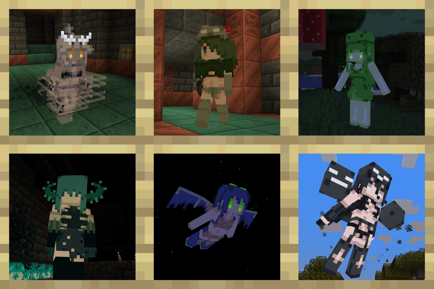Cute Mob Models Resource Pack - Minecraft Resource Packs - CurseForge