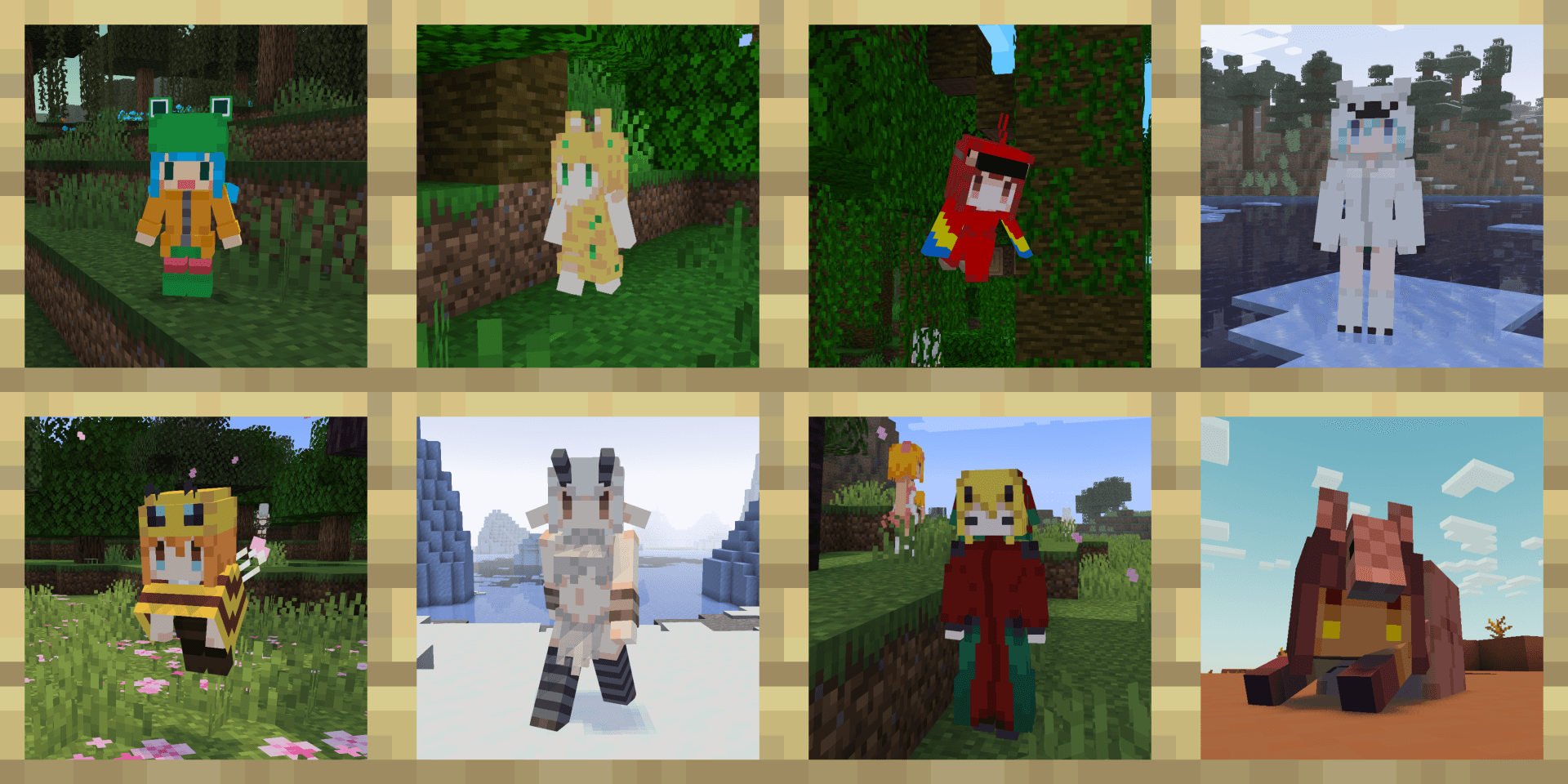 Cute Mob Models Resource Pack - Gallery - Minecraft Resource Packs ...
