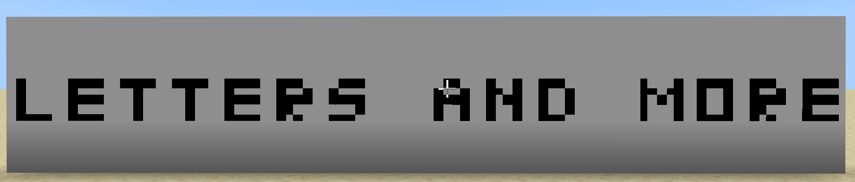 Letters and more - Gallery - Minecraft Bedrock Addons - CurseForge