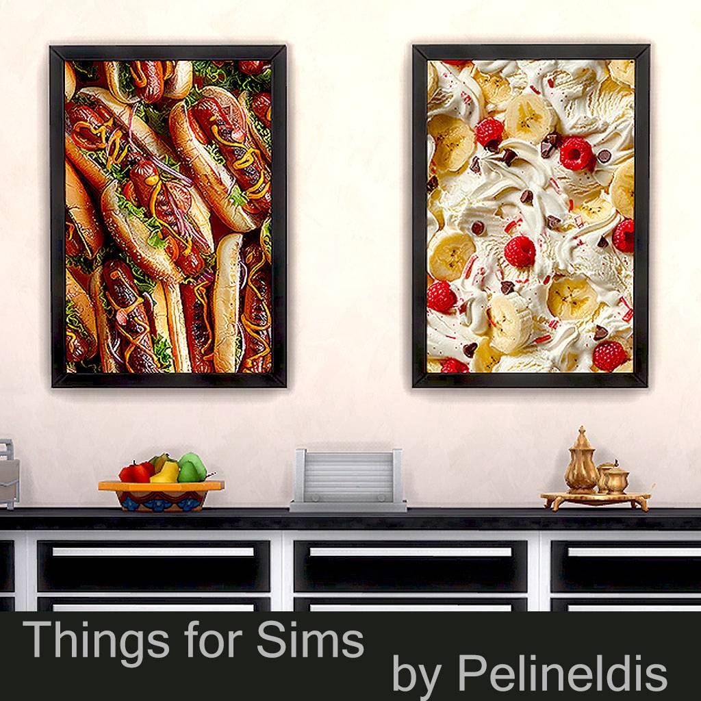 Painting Junk Food - Gallery - The Sims 4 Build / Buy - CurseForge