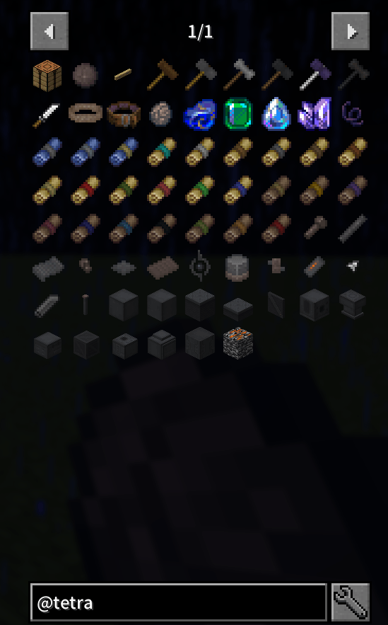 JEI Tetra - Gallery - Minecraft Mods - CurseForge