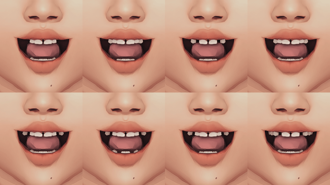 Teeths Toddlers 01 - Gallery - The Sims 4 Create a Sim - CurseForge
