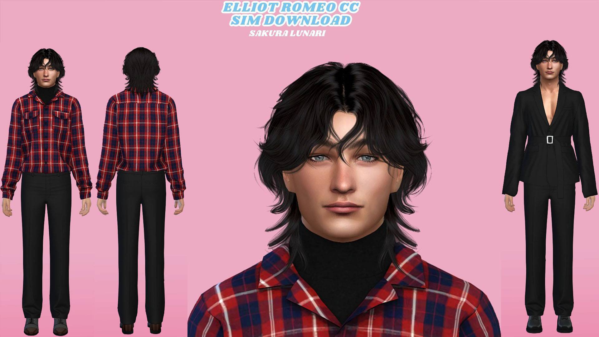 Elliot Romeo CC - The Sims 4 Sims / Households - CurseForge