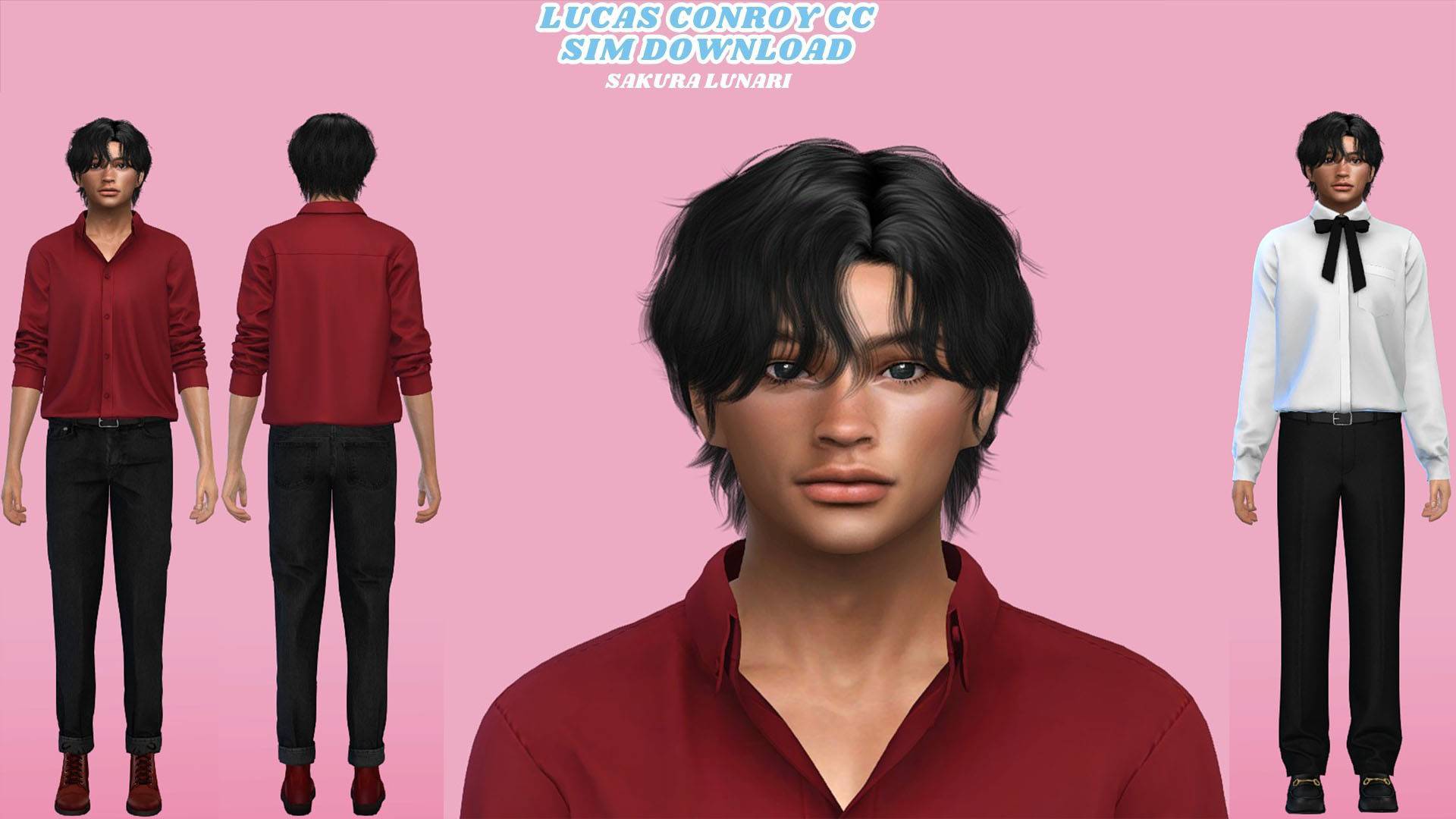 Lucas Conroy CC - The Sims 4 Sims / Households - CurseForge