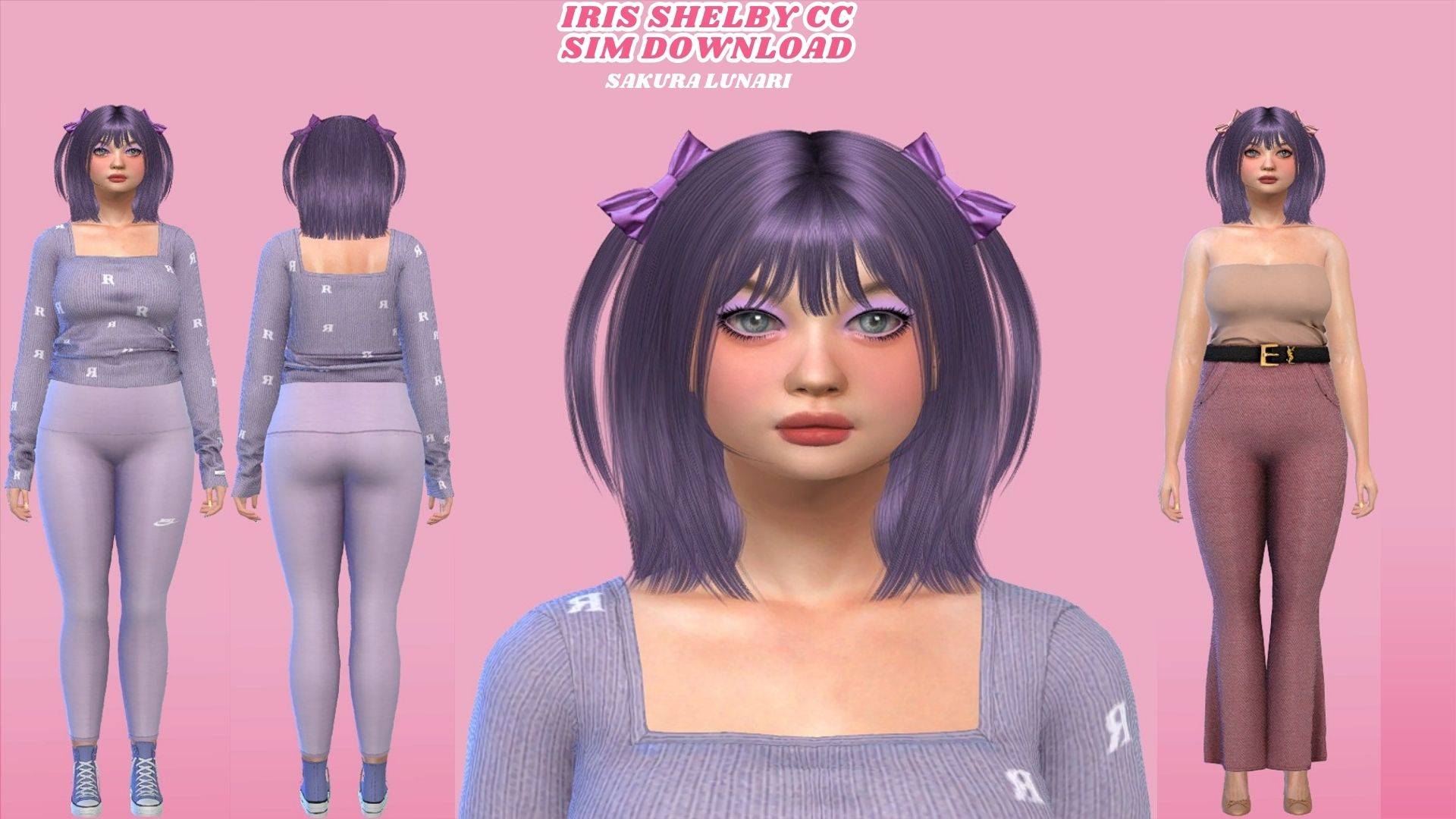 Iris Shelby CC - The Sims 4 Sims / Households - CurseForge