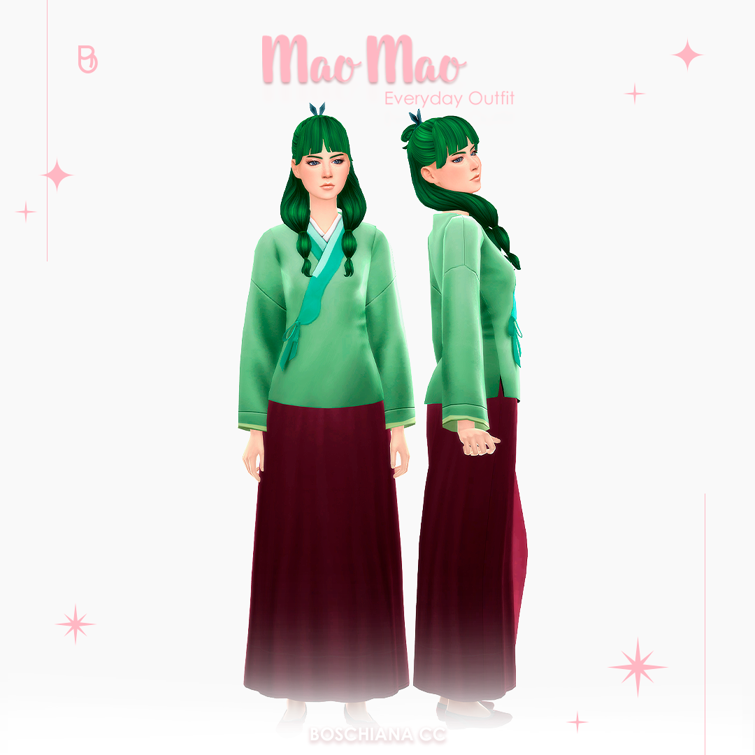 Mao Mao Everyday Outfit - Gallery - The Sims 4 Create a Sim - CurseForge