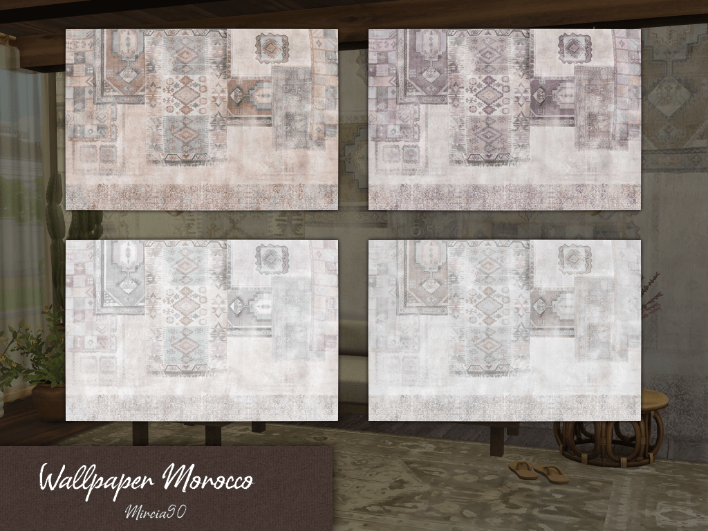 Wallpaper Morocco - Gallery - The Sims 4 Build / Buy - CurseForge