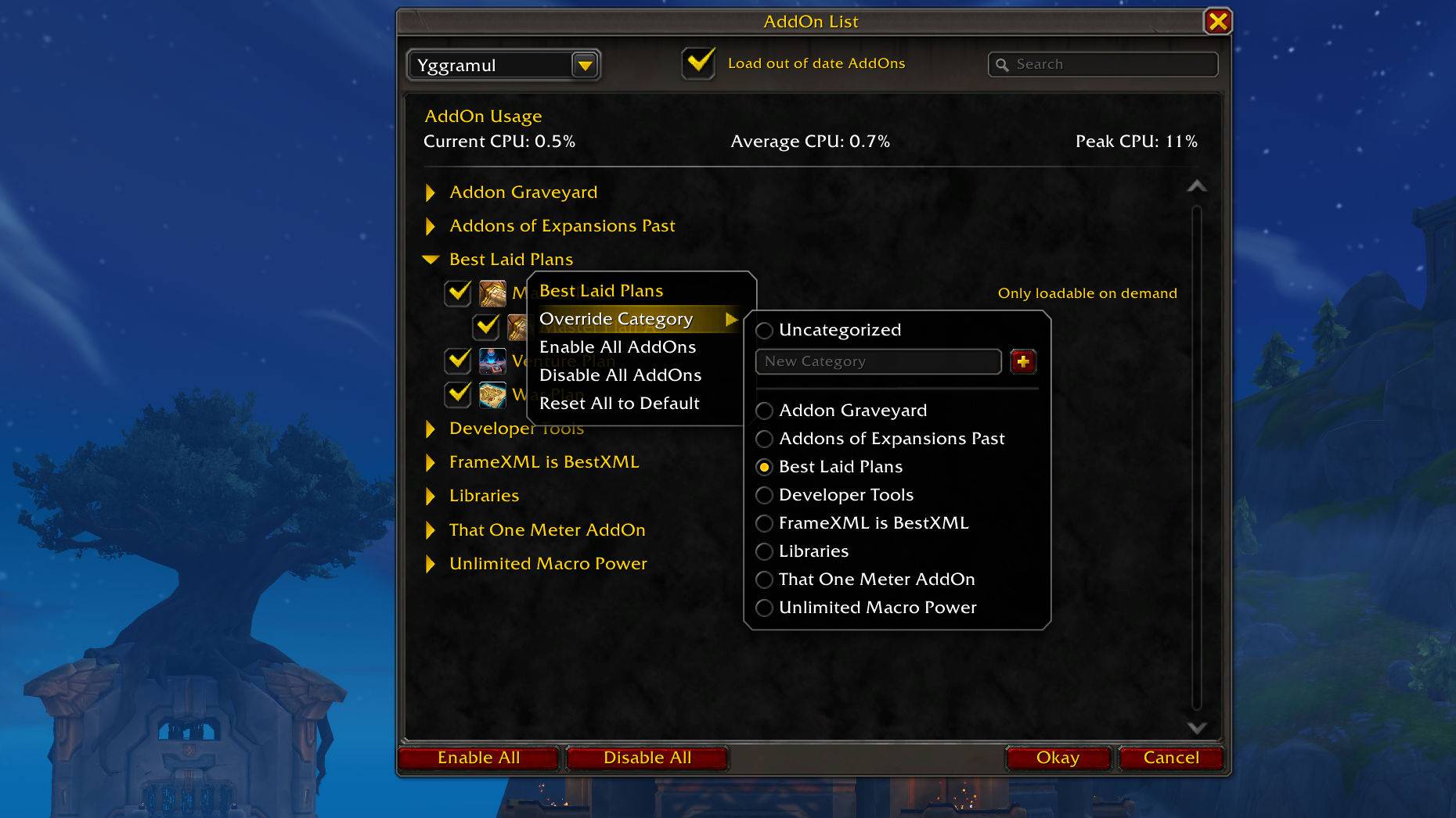 OverCat - Gallery - World of Warcraft Addons - CurseForge