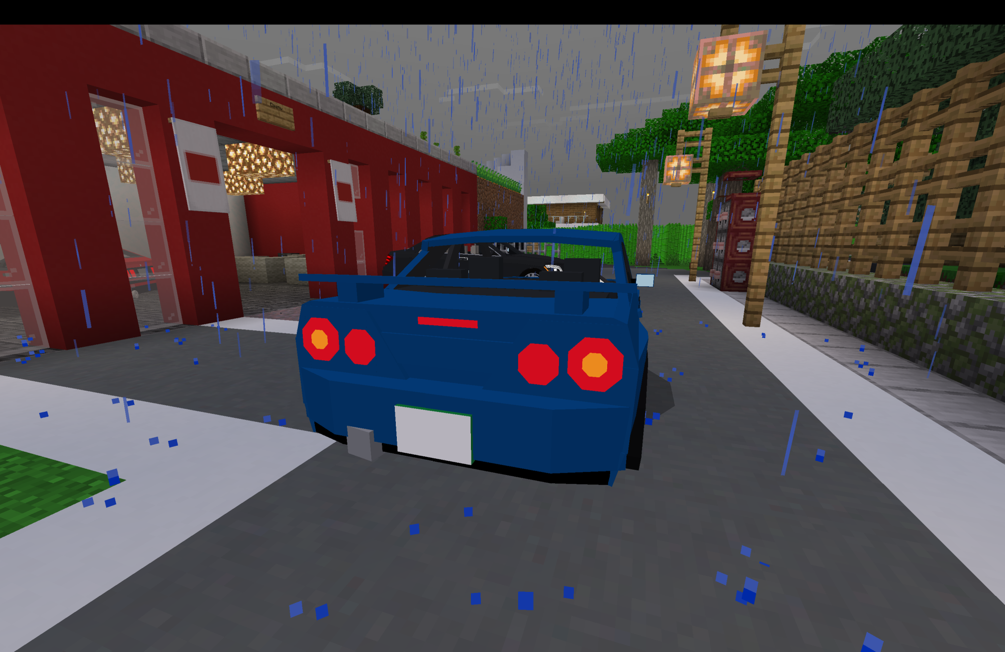 Nissan R34 GTR - Simple Car Series - Gallery - Minecraft Bedrock Addons ...