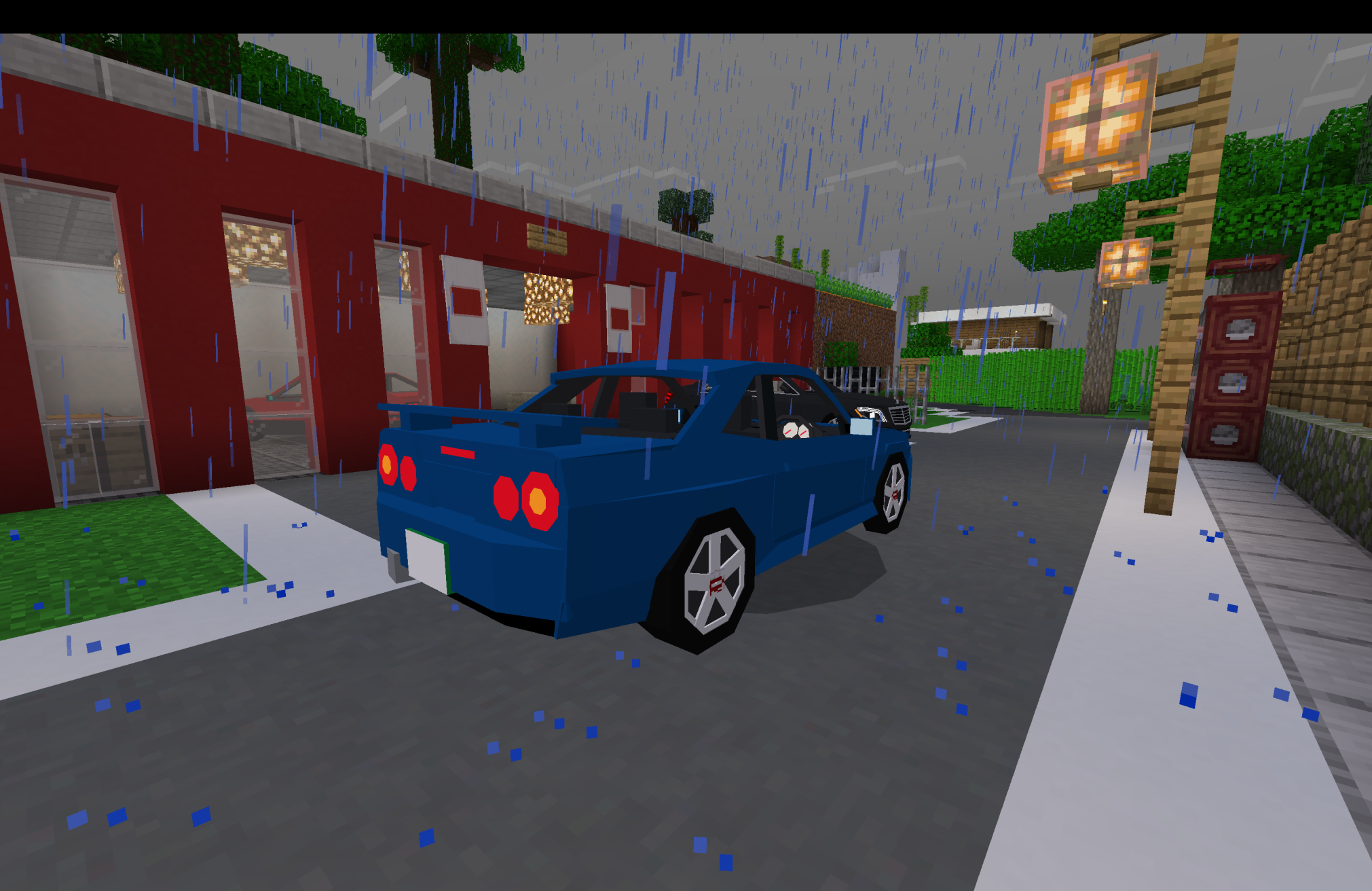 Nissan R34 GTR - Simple Car Series - Gallery - Minecraft Bedrock Addons ...