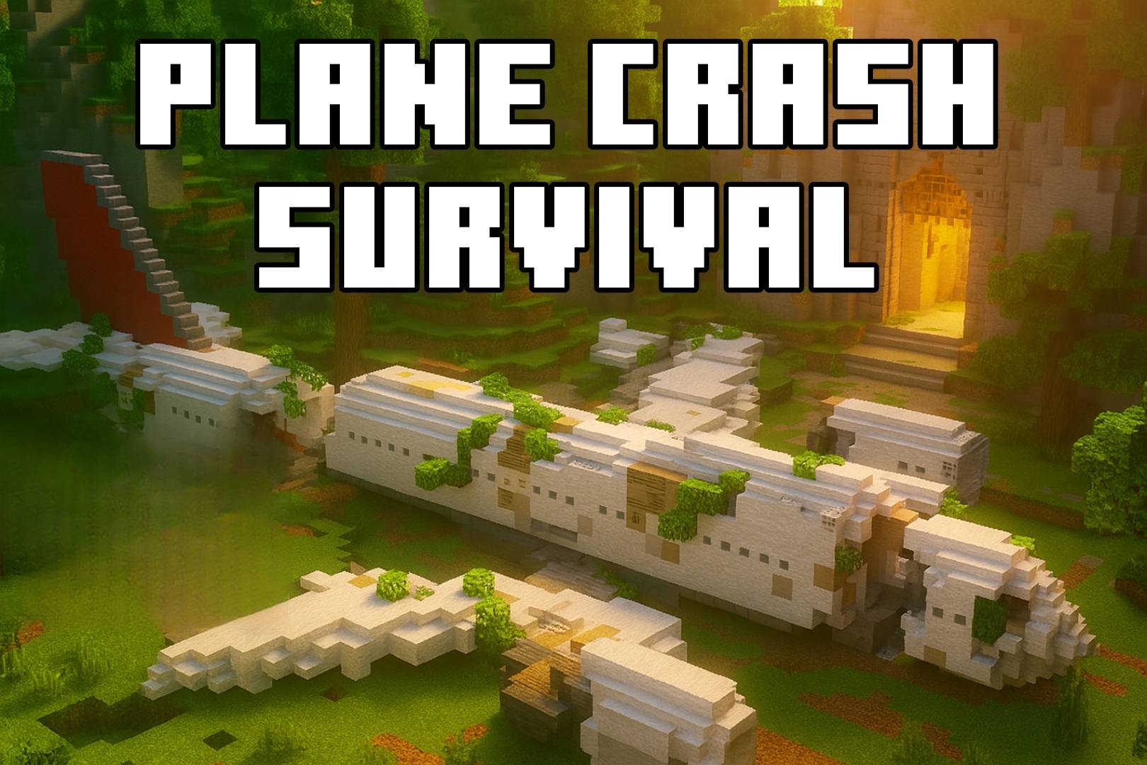 Plane Crash Survival - Minecraft Bedrock Maps - CurseForge