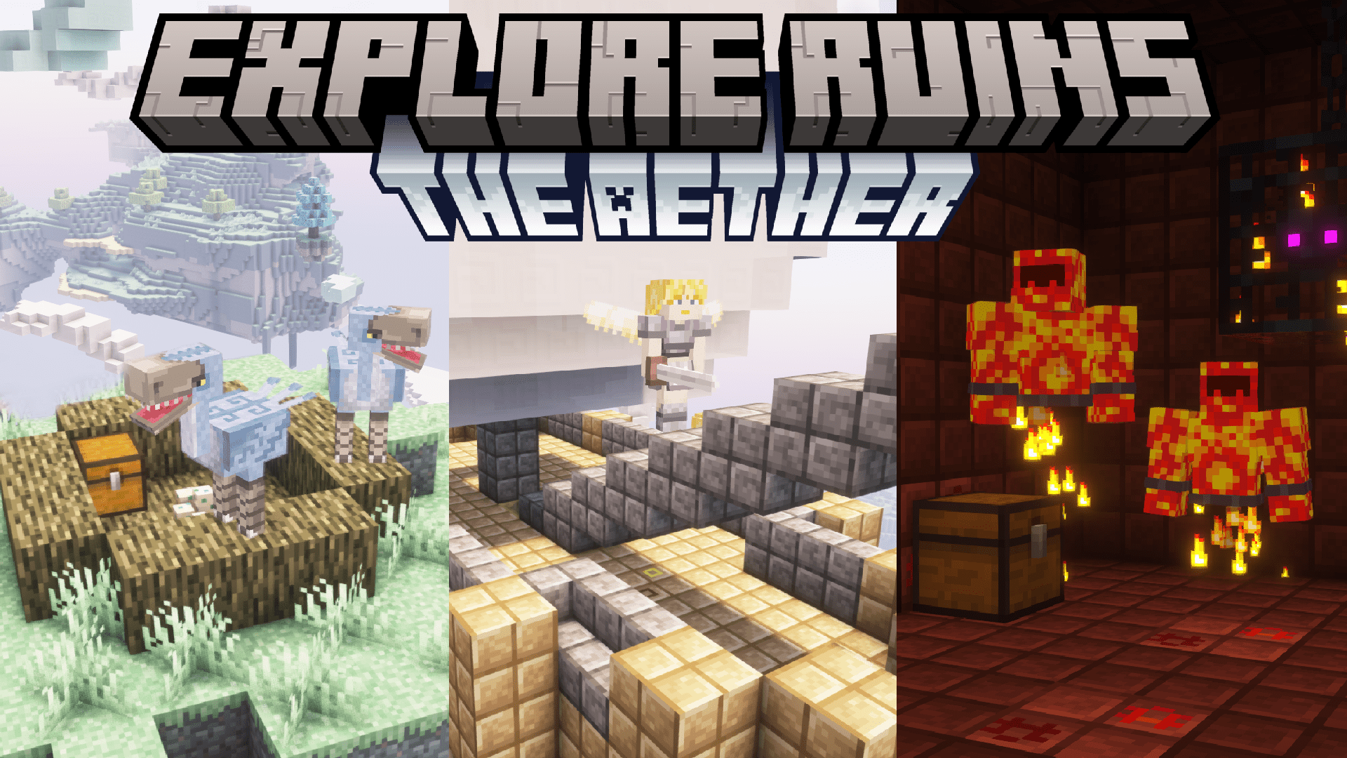 Explore Ruins: The Aether - Dungeons & Structures - Minecraft Mods ...