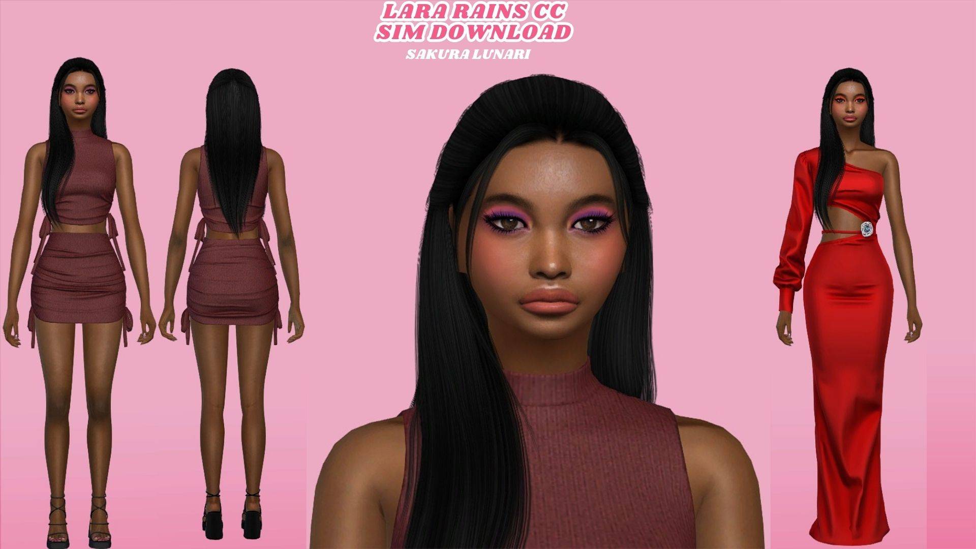 Lara Rains CC - The Sims 4 Sims / Households - CurseForge