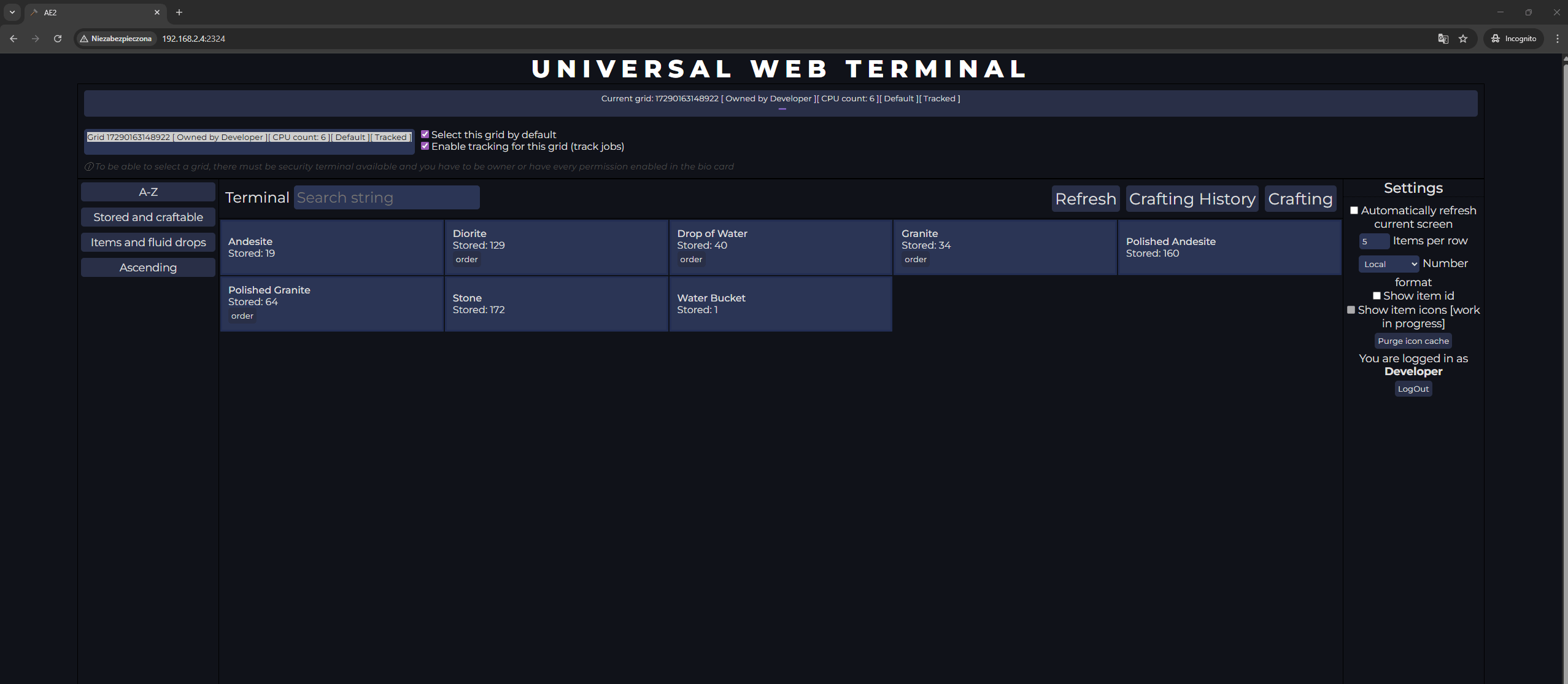 AE2 Web Integration - Minecraft Mods - CurseForge