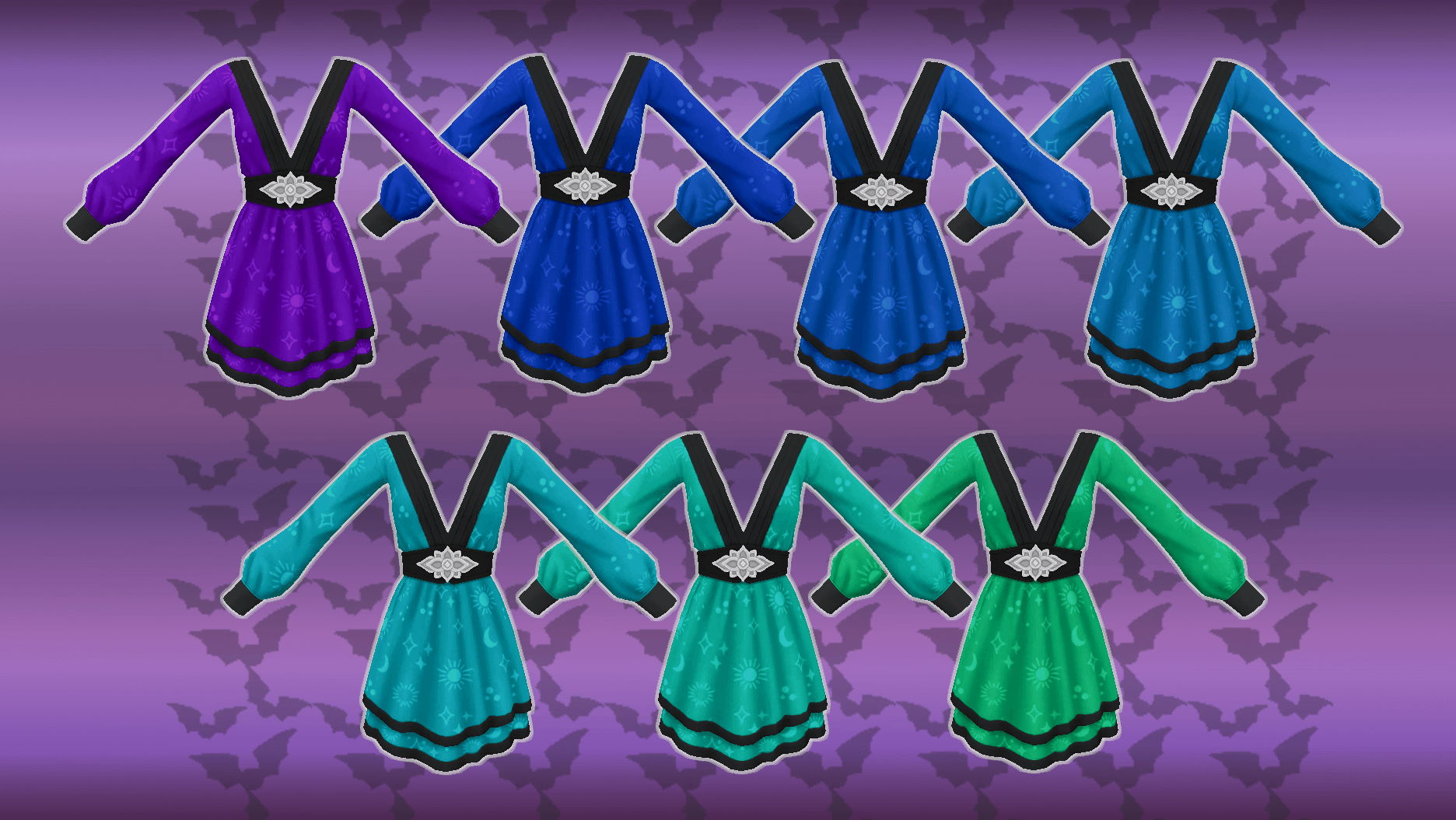 Okkult Moongazer Dress - Gallery - The Sims 4 Create a Sim - CurseForge