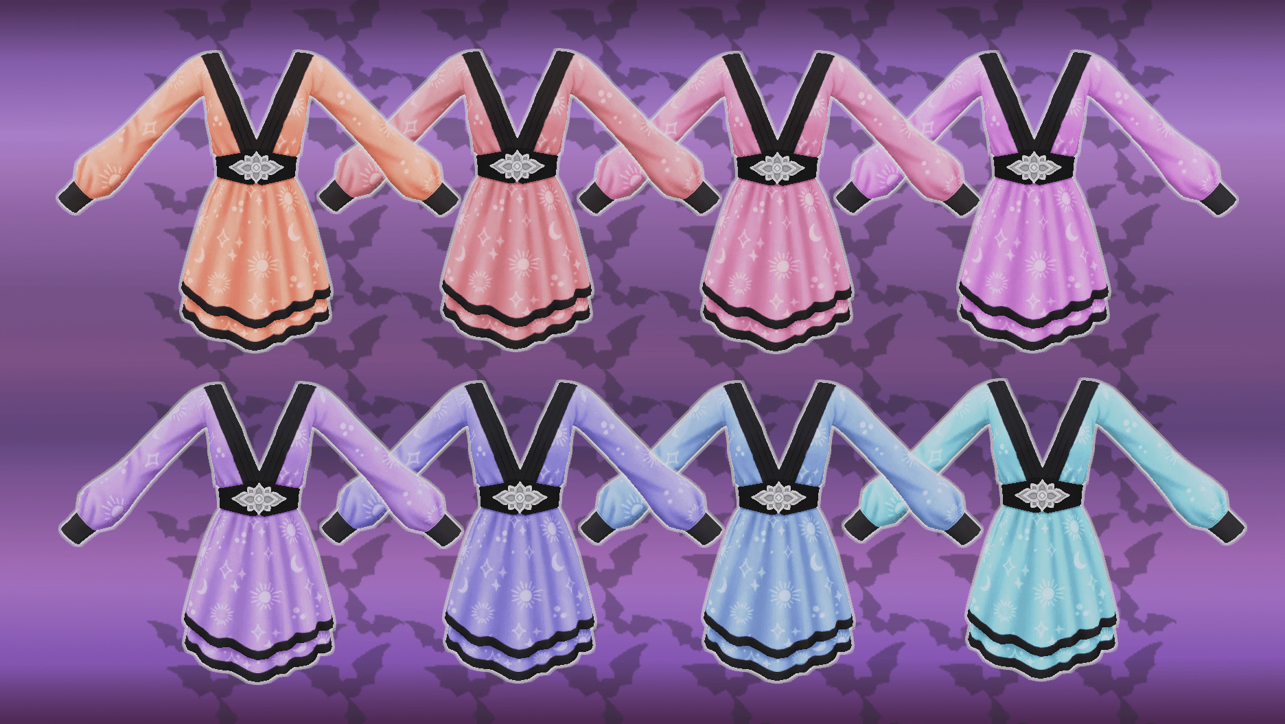 Okkult Moongazer Dress - Gallery - The Sims 4 Create a Sim - CurseForge