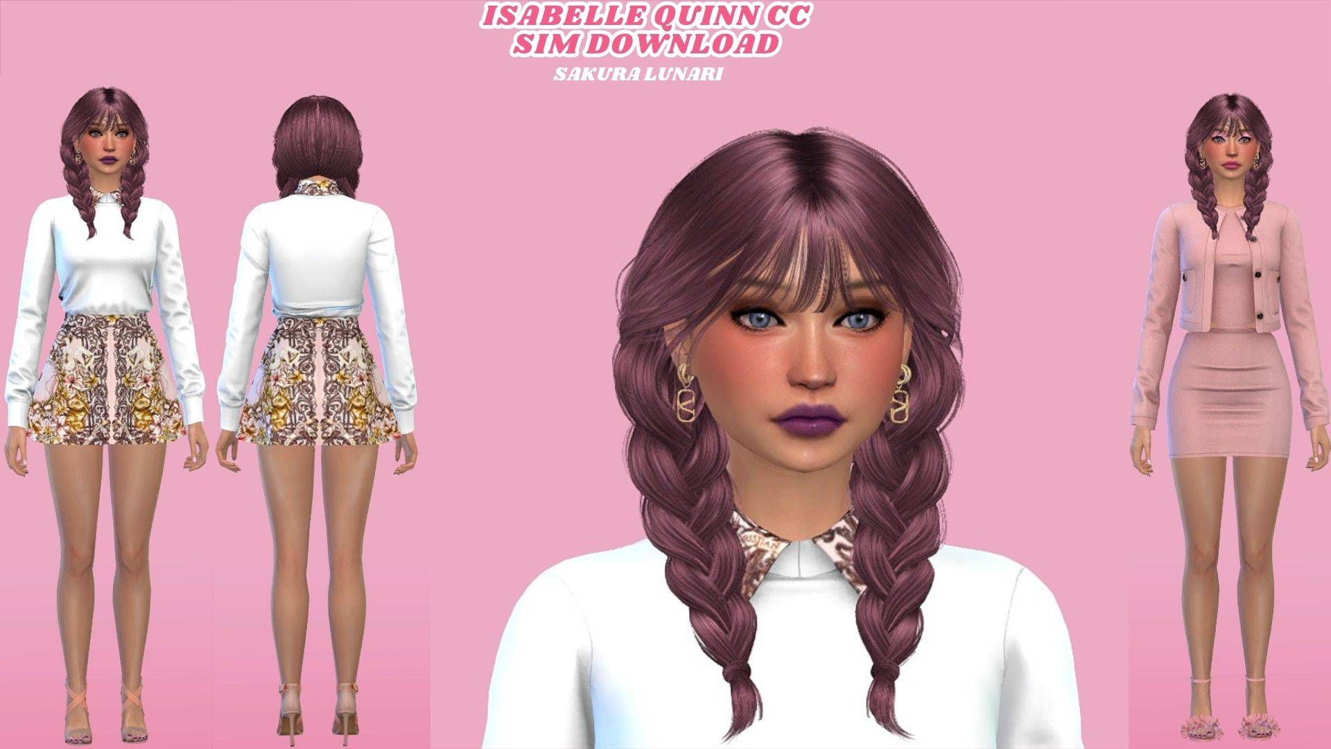 Isabelle Quinn CC - The Sims 4 Sims / Households - CurseForge