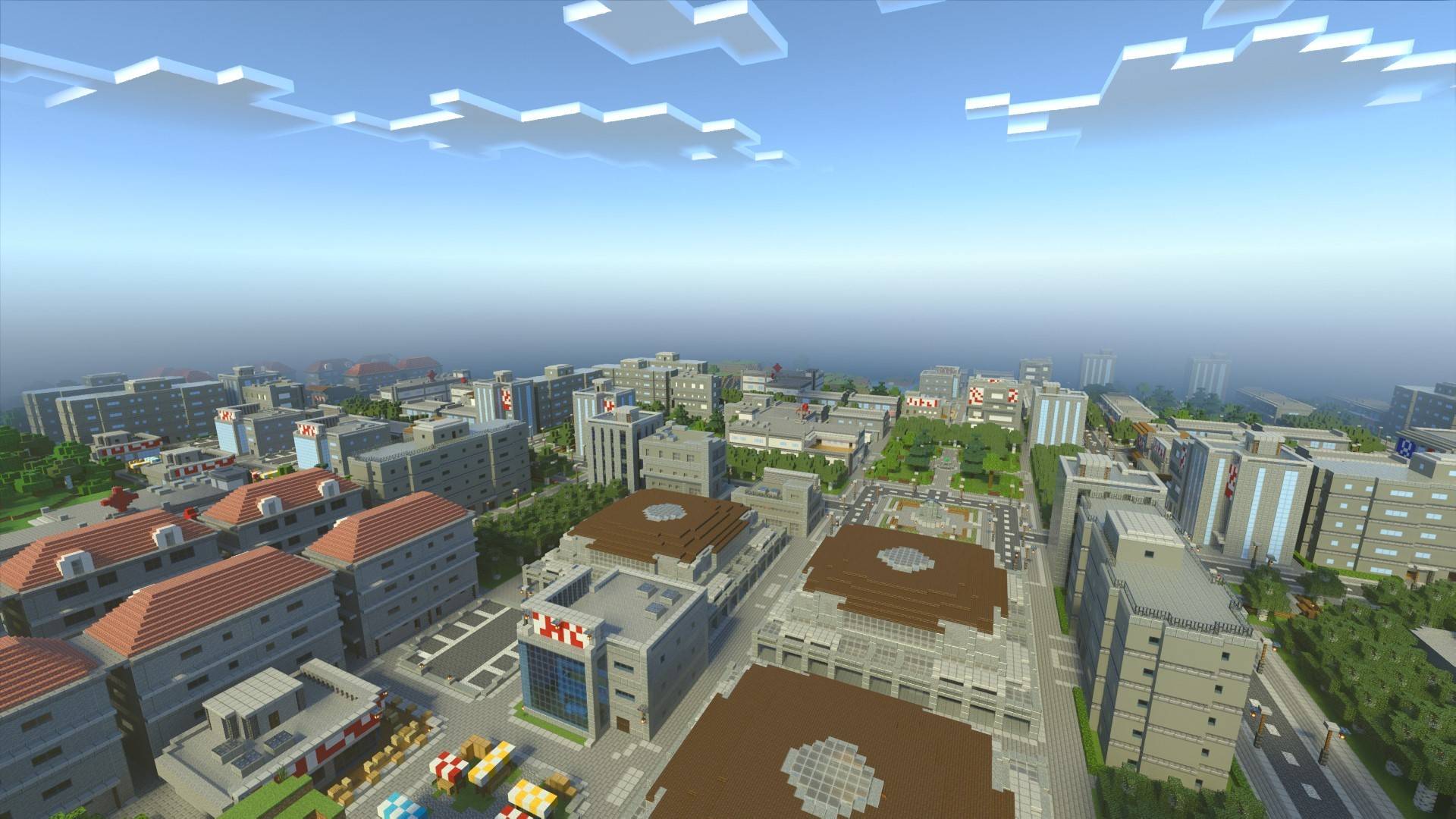 Randam city - Gallery - Minecraft Bedrock Addons - CurseForge