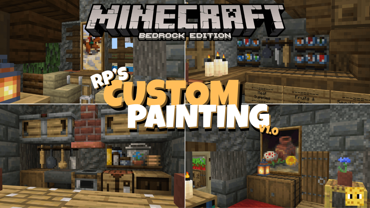 RP's Custom Painting - Minecraft Bedrock Texture Packs - CurseForge