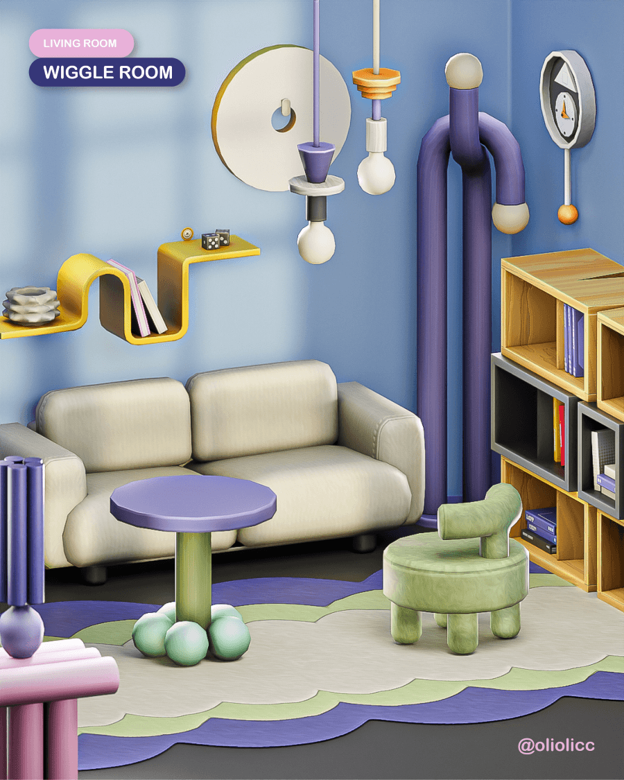 OLIOLI Wiggle Room - Gallery - The Sims 4 Build / Buy - CurseForge