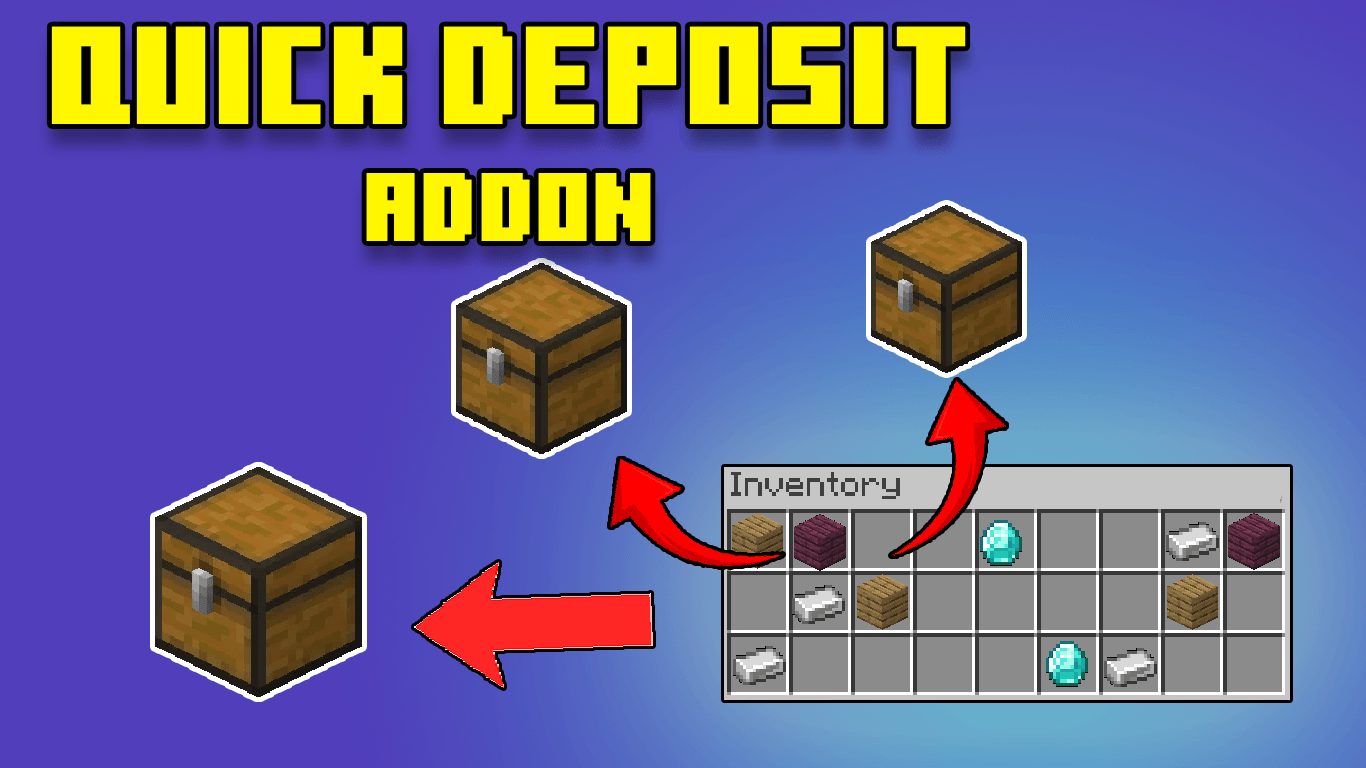 Sorting Wand (Chest Sorter) | Minecraft PE Addons