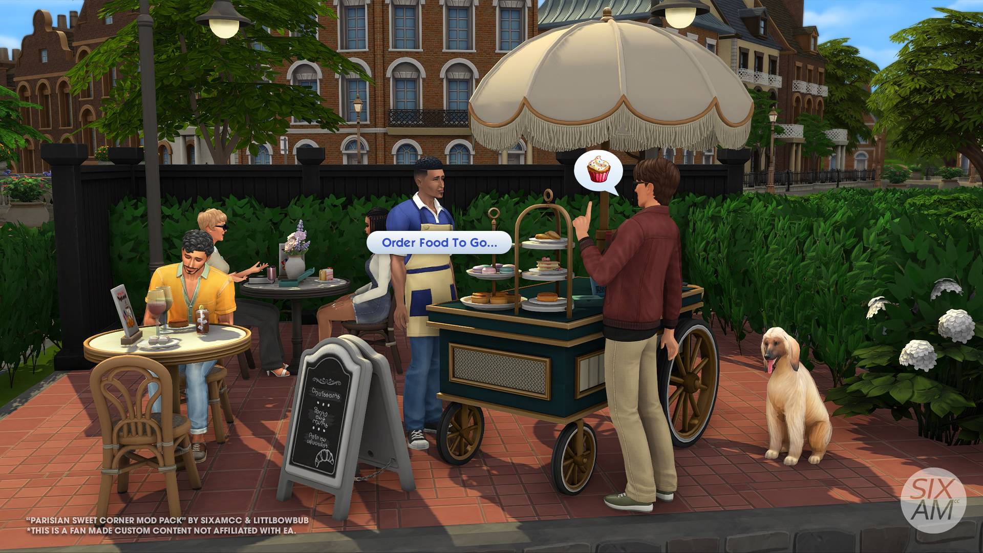 Parisian Shop Cart Mod - Gallery - The Sims 4 Mods - CurseForge