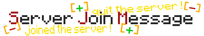 ServerJoinMessage - Minecraft Bukkit Plugins - CurseForge