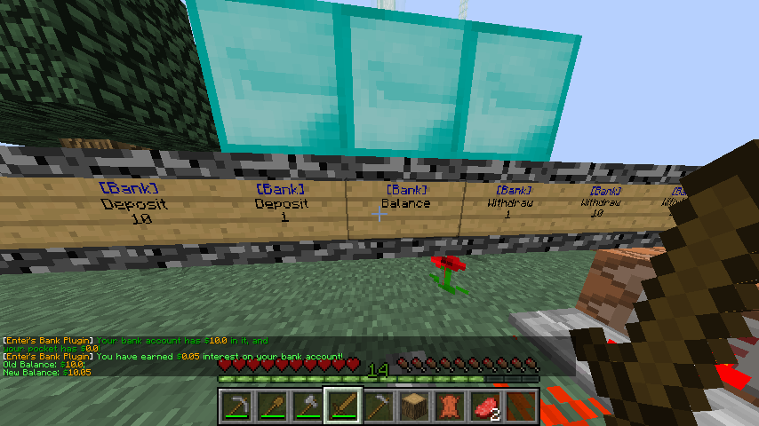 Entei's Bank Plugin - Minecraft Bukkit Plugins - CurseForge