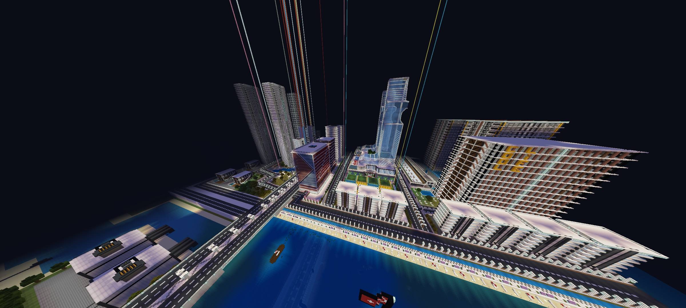 Modern Minimalist City By CoolSqw09 - Gallery - Minecraft Bedrock Maps ...