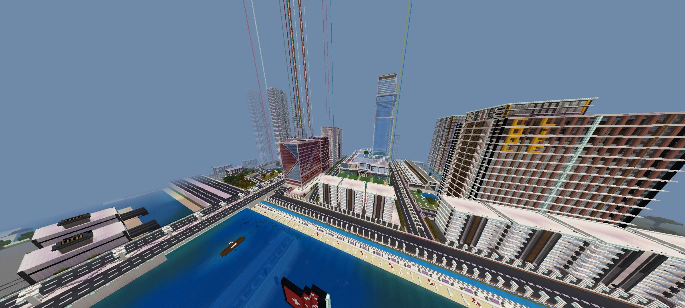 Modern Minimalist City By CoolSqw09 - Gallery - Minecraft Bedrock Maps ...