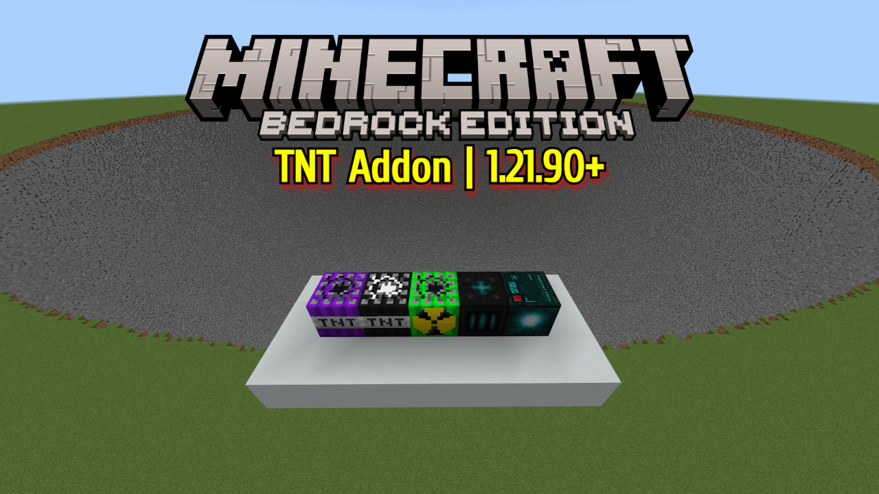 TNT Addon - Gallery - Minecraft Bedrock Addons - CurseForge