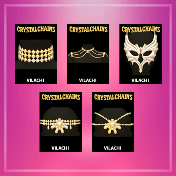 Vilachi Crystal Chains Jewellery Set - Gallery - The Sims 4 Create a ...