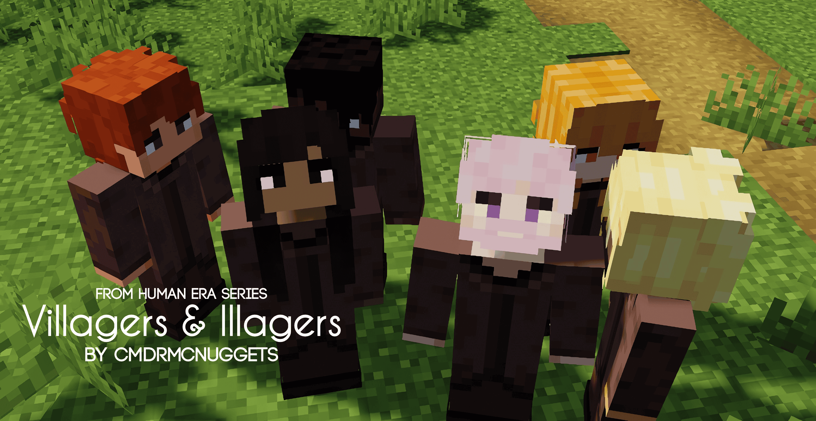 [ Bedrock ] Human Era: Villagers & Illagers X Actions n Stuff ...