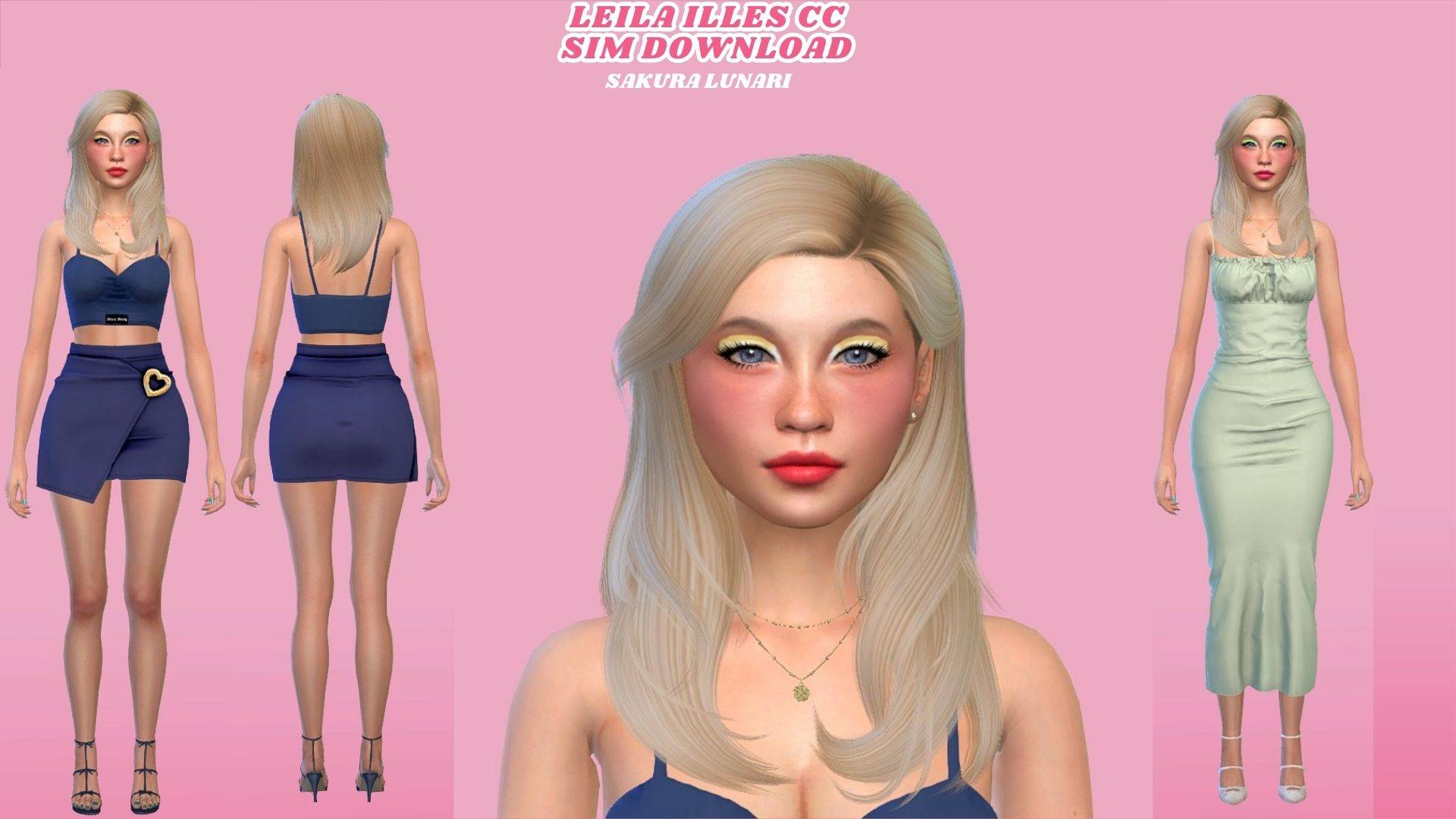 Leila Illes CC - The Sims 4 Sims / Households - CurseForge