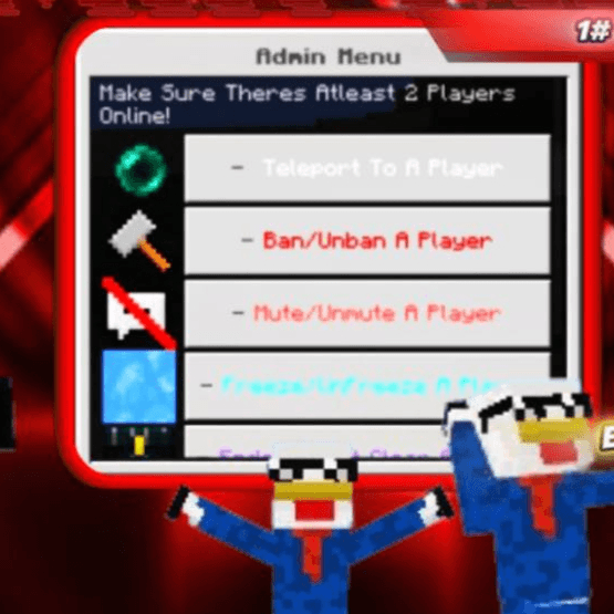 Admin Menu V5 - Gallery - Minecraft Bedrock Scripts - CurseForge