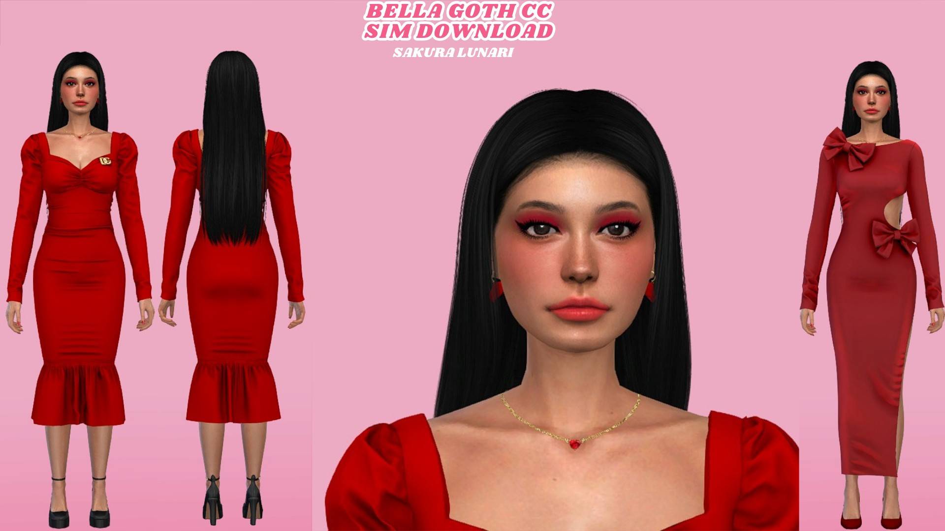 Bella Goth CC - The Sims 4 Sims / Households - CurseForge