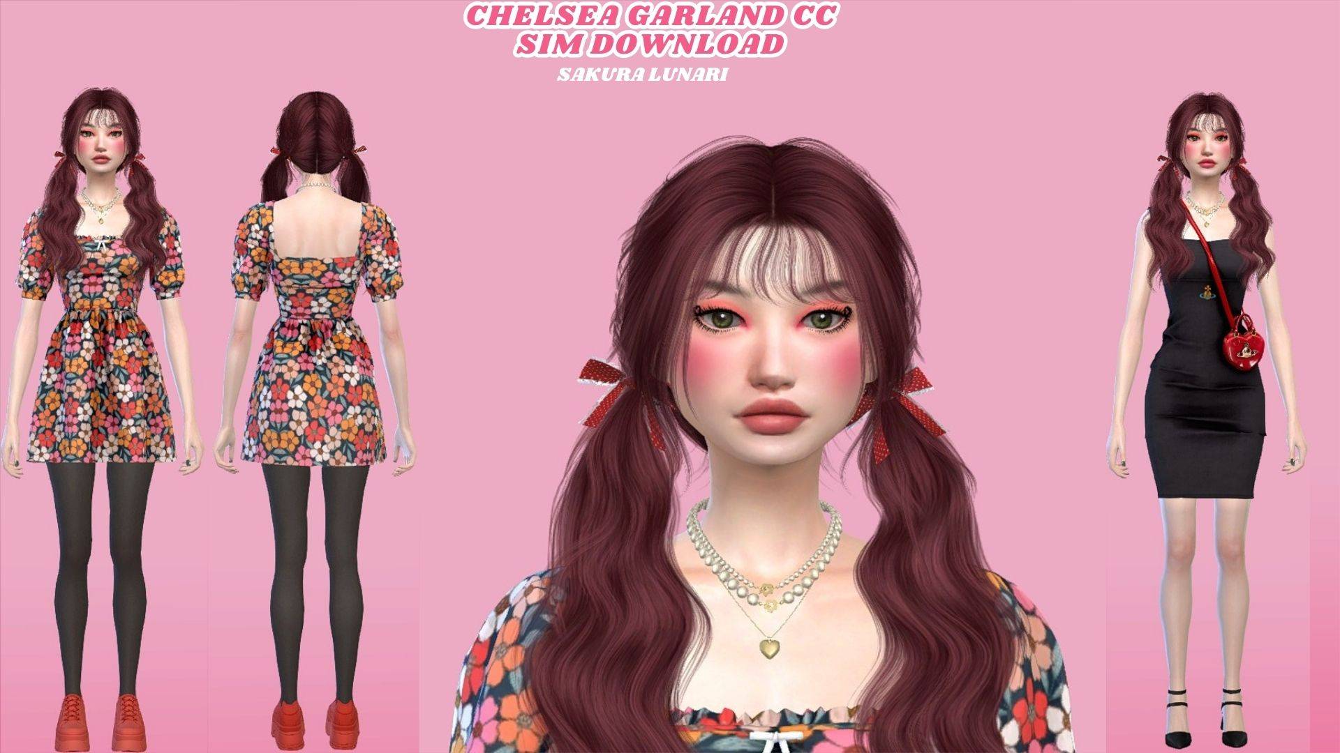 Chelsea Garland CC - The Sims 4 Sims / Households - CurseForge