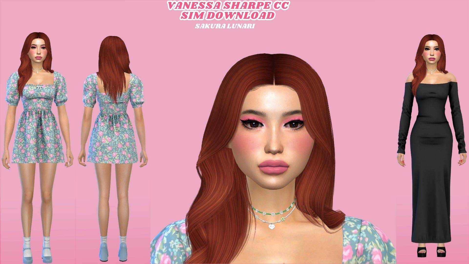 Vanessa Sharpe CC - The Sims 4 Sims / Households - CurseForge