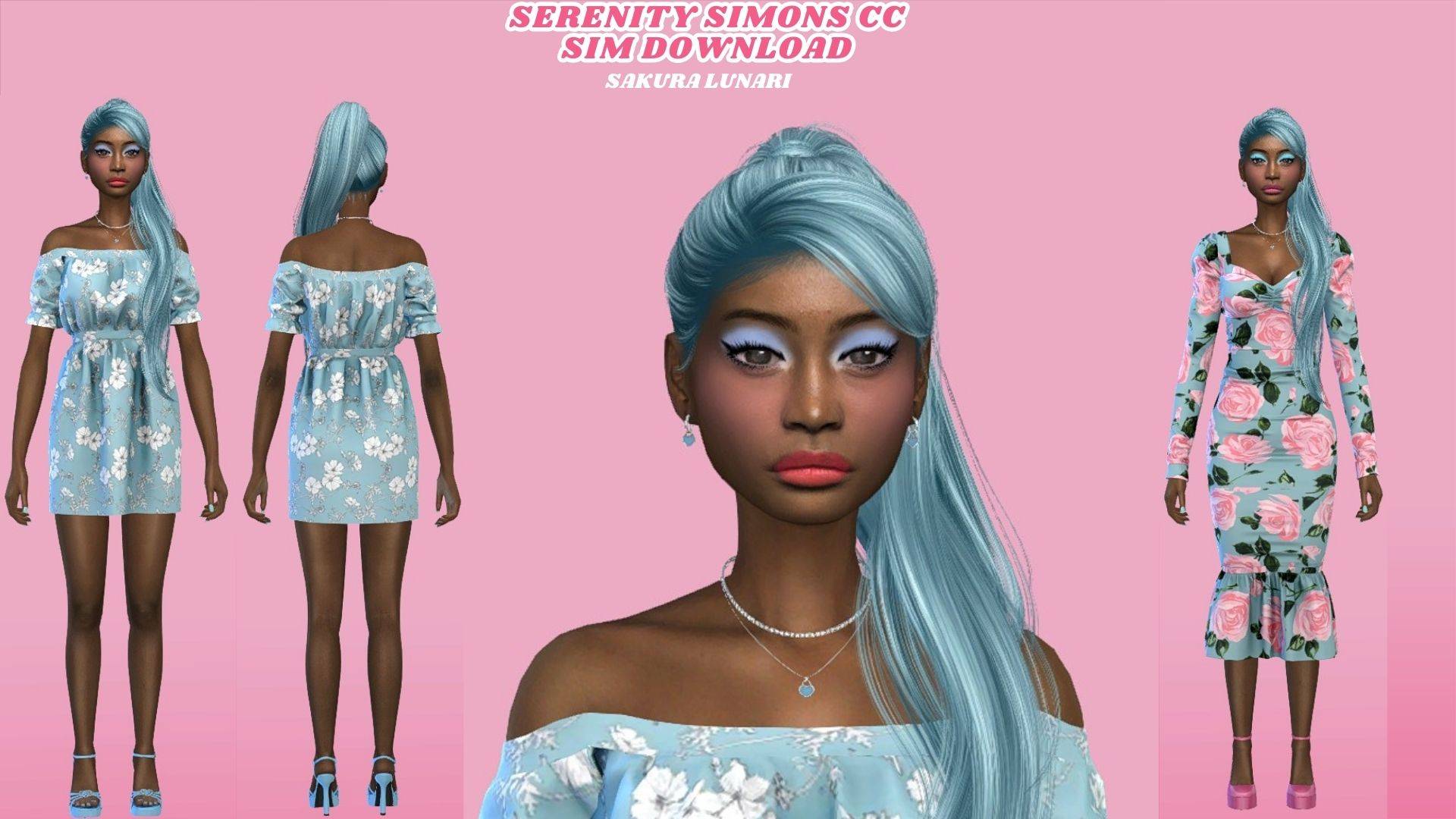 Serenity Simons CC - The Sims 4 Sims / Households - CurseForge