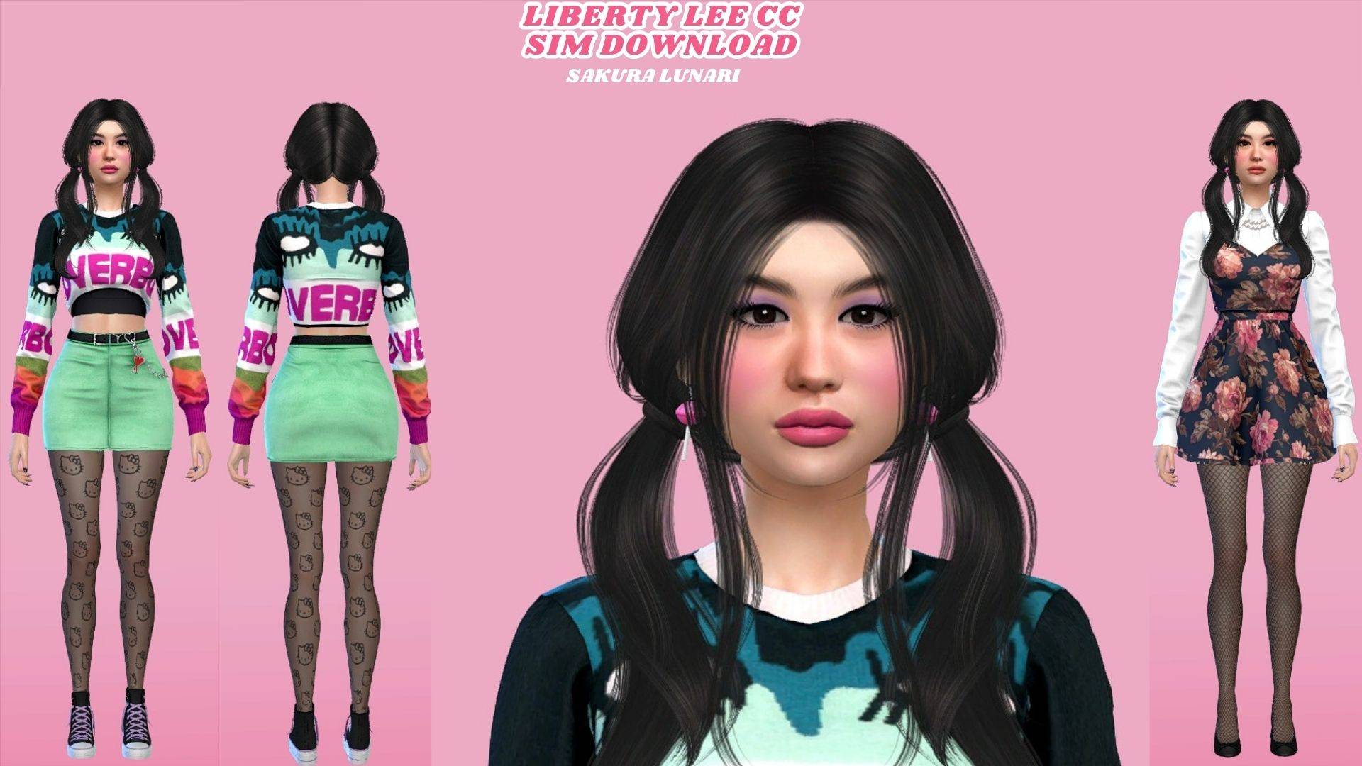 Liberty Lee CC - The Sims 4 Sims / Households - CurseForge