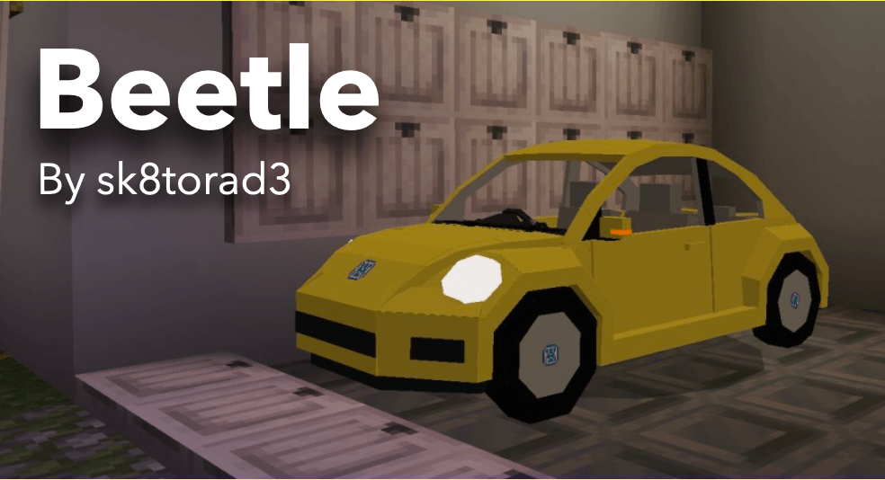New Beetle, Volkswagen - Simple Car Series - Gallery - Minecraft ...
