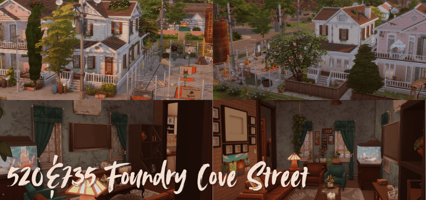 Evermore Save Project #01 – 520 & 735 Foundry Cove Street (Willow Creek) - Gallery - The Sims 4 ...