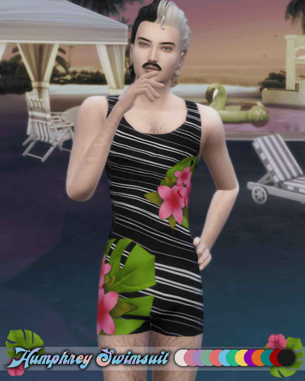 Humphrey Swimsuit (Lush Collection) - The Sims 4 Create a Sim - CurseForge